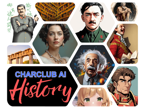 Explore History Characters on CharClub AI